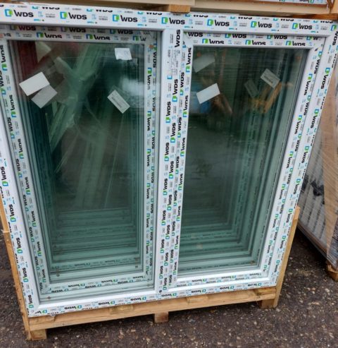 Plastové okno 145 cm x 145 cm O/S+fix pravé - Oknadverelacno.sk